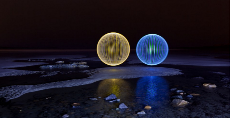 Le light painting millimétré de David Gilliver | Lense