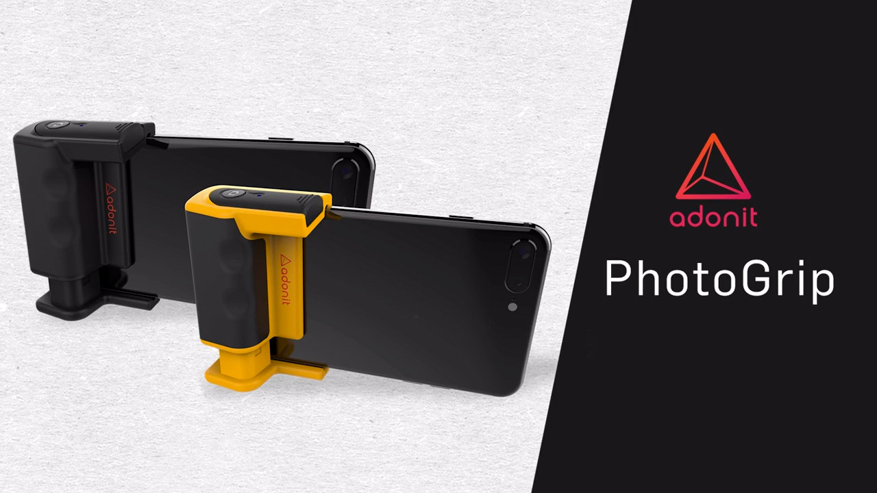 Adonit PhotoGrip : le grip 4 en 1 pour smartphone | Lense