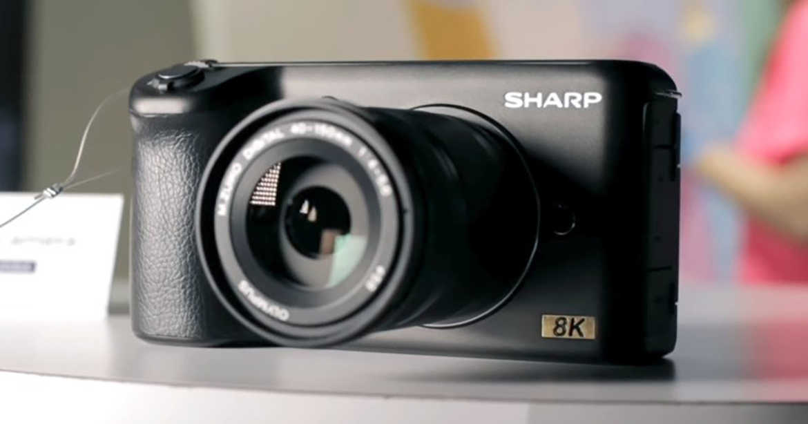 Sharp 8K Camera : la première caméra 8K à moins de 5000 € ? | Lense