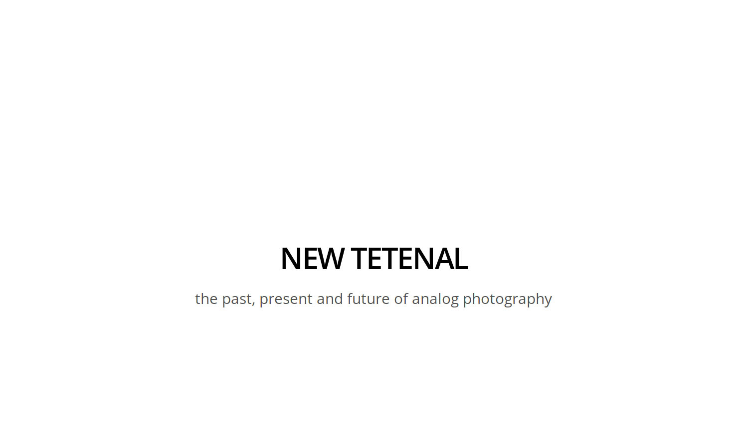 Tetenal pourrait renaître sous une nouvelle forme | Lense