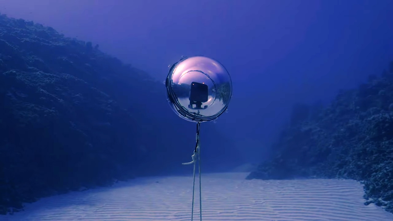 360bubble Deep : un caisson étanche sphérique pour caméras 360° | Lense