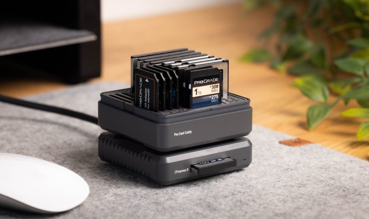 ProGrade Digital Pro Card Caddy : un boîtier de stockage magnétique ...